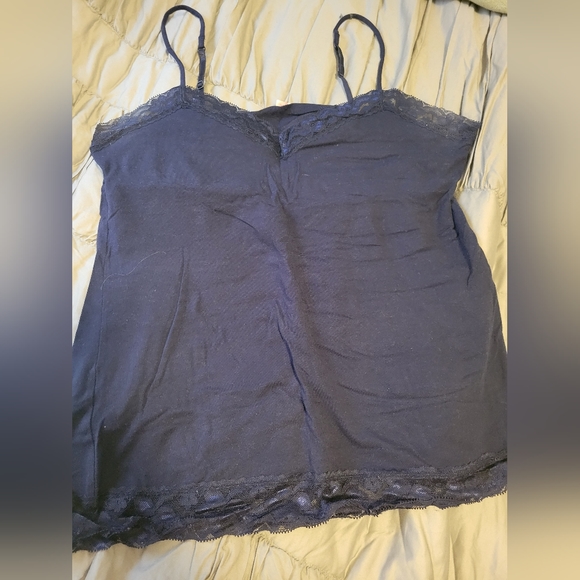 No Boundaries | Tops | No Boundaries Navy Blue Lace Cami | Poshmark